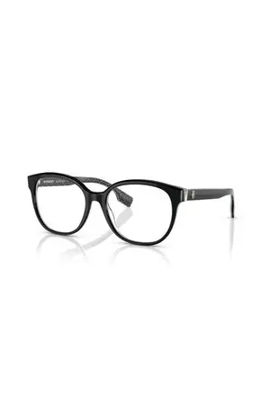 Burberry 54mm Square Optical Glasses - Black
