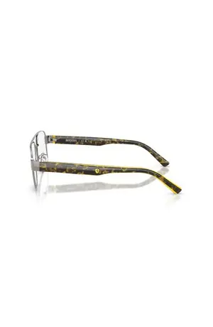 SCUDERIA FERRARI Rectangle Full Rim Eyeglasses - Grey