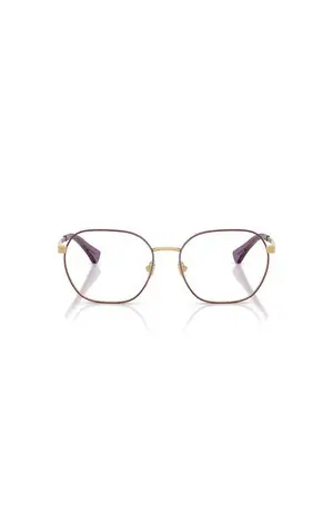 Ralph Lauren 54mm Irregular Optical Glasses - Violet