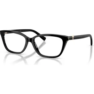 Tiffany & Co. 55mm Rectangle Optical Glasses - Black
