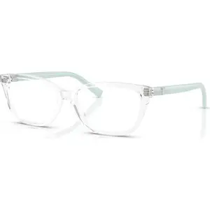 Tiffany & Co. 55mm Rectangle Optical Glasses - Transparent