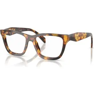 Prada 52mm Butterfly Eyeglasses - Tortoise