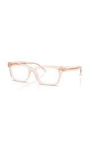 Ralph Lauren 55mm Rectangle Optical Glasses - Pink
