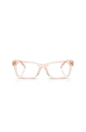 Ralph Lauren 55mm Rectangle Optical Glasses - Pink