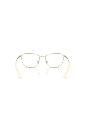 Tory Burch 54mm Rectangle Eyeglasses - Gold