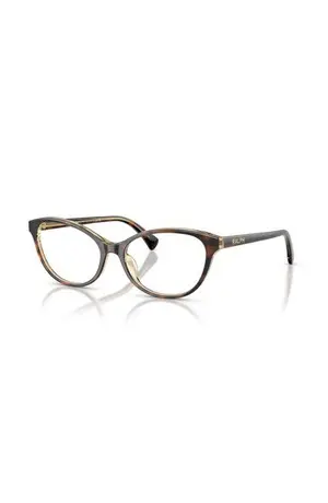 Ralph Lauren 53mm Oval Eyeglasses - Tortoise