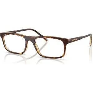 ARNETTE 54mm Rectangle Optical Glasses - Brown