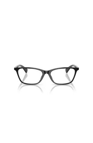 Ralph Lauren 53mm Rectangle Optical Glasses - Black