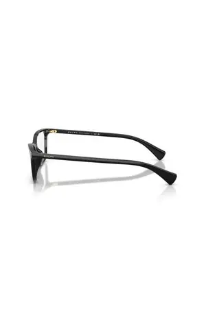 Ralph Lauren 53mm Rectangle Optical Glasses - Black