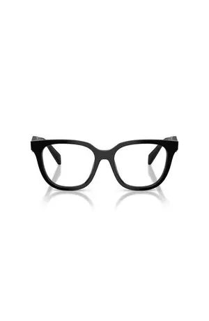 Prada 51mm Butterfly Optical Glasses - Black