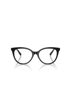 Tiffany & Co. Cat Eye Full Rim Acetate Eyeglasses - Black