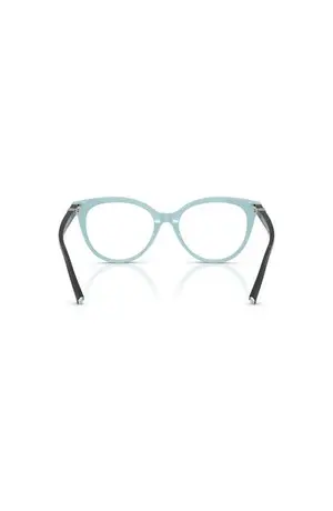 Tiffany & Co. Cat Eye Full Rim Acetate Eyeglasses - Black