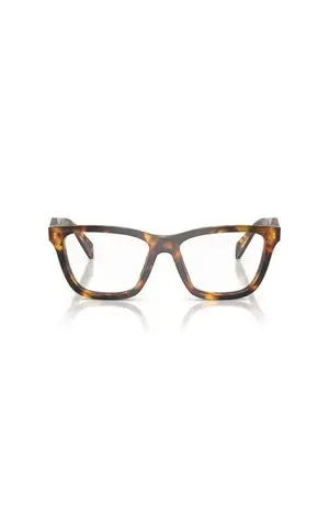 Prada 54mm Butterfly Optical Glasses - Tortoise