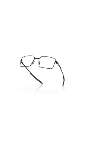 Oakley 54mm Rectangle Optical Glasses - Black