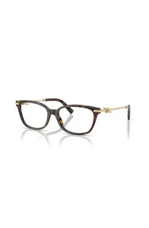 Tiffany & Co. 51mm Rectangle Optical Glasses - Tortoise