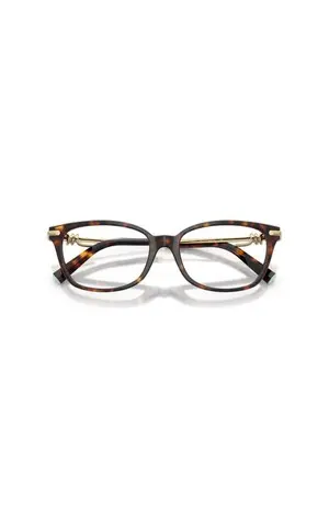Tiffany & Co. 51mm Rectangle Optical Glasses - Tortoise