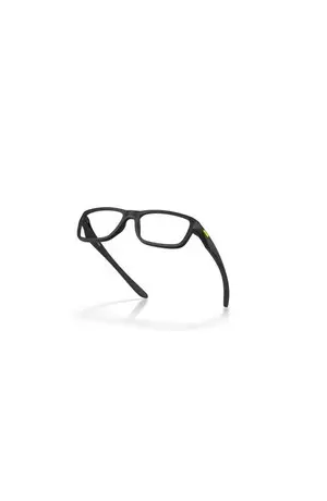 Oakley 51mm Rectangle Full Rim Eyeglasses - Black