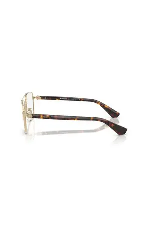 Burberry 56mm Pilot Optical Glasses - Gold