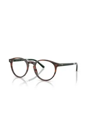 Polo Ralph Lauren Round Eyeglasses - Brown