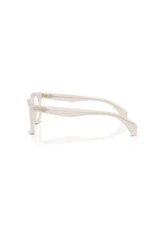 Moncler 48mm Phantos Optical Glasses - White