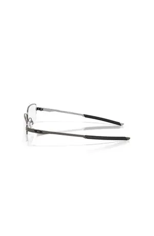 Oakley 57mm Rectangle Optical Glasses - Grey
