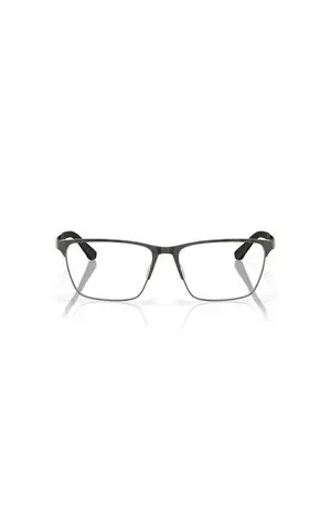 COSTA 54mm Square Full Rim Eyeglasses - Black