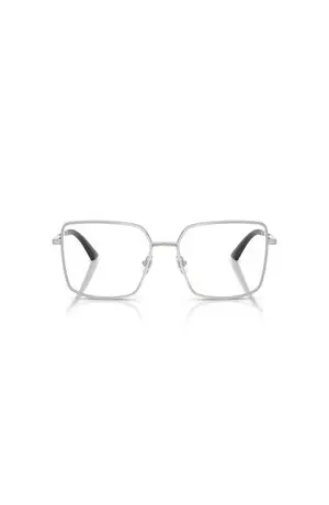 JIMMY CHOO Square Full Rim Optical Glasses - Silver