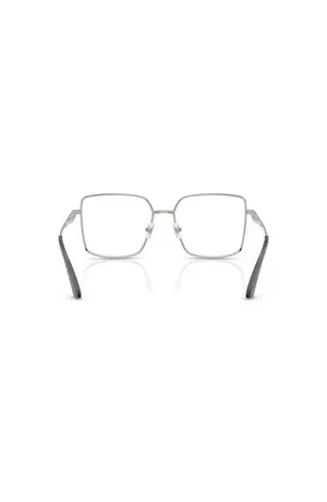 JIMMY CHOO Square Full Rim Optical Glasses - Silver