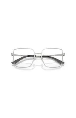JIMMY CHOO Square Full Rim Optical Glasses - Silver