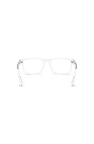 Armani Exchange 54mm Rectangle Optical Glasses - Transparent