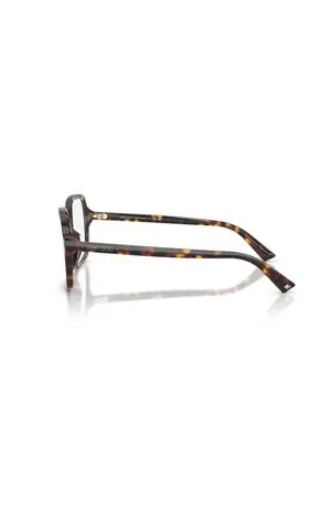 JIMMY CHOO 55mm Square Optical Glasses - Tortoise