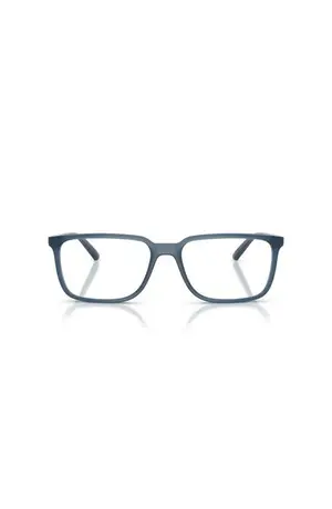 ARNETTE 57mm Rectangle Full Rim Optical Glasses - Blue