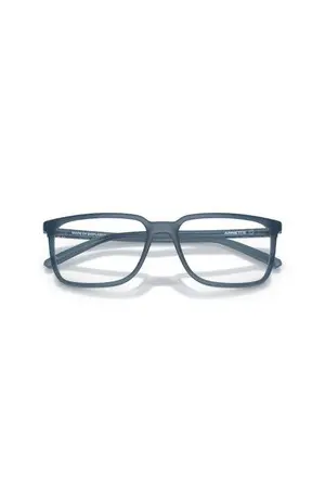 ARNETTE 57mm Rectangle Full Rim Optical Glasses - Blue