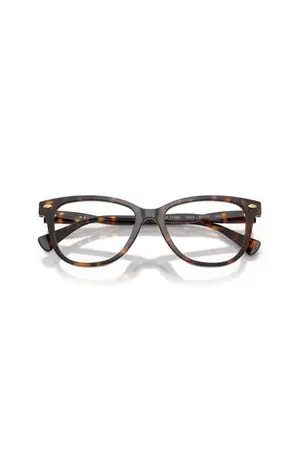 Ralph Lauren 49mm Phantos Optical Glasses - Tortoise