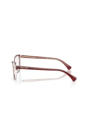 Ralph Lauren 55mm Oval Eyeglasses - Violet