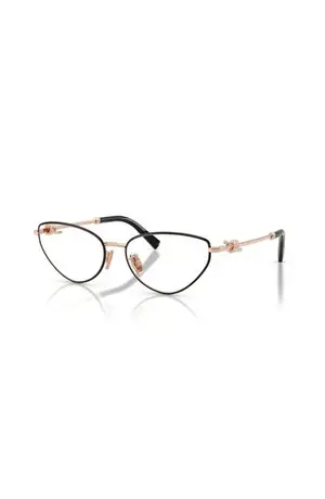 Tiffany & Co. 54mm Cat Eye Optical Glasses - Black