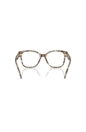Tory Burch 54mm Square Optical Glasses - Brown