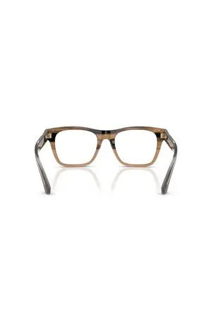 Burberry 52mm Square Optical Glasses - Beige