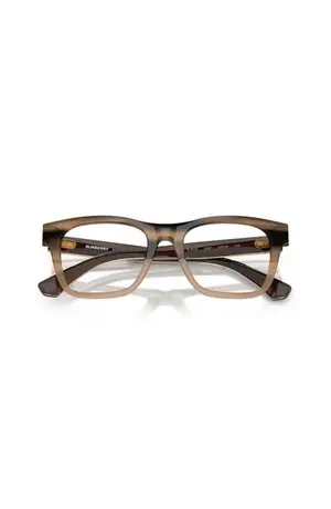 Burberry 52mm Square Optical Glasses - Beige