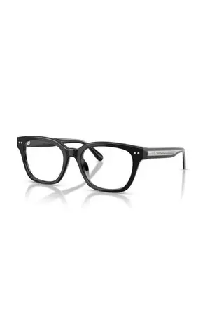 Ralph Lauren 54mm Rectangle Eyeglasses - Black