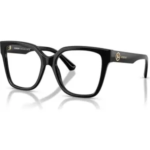 Burberry 53mm Square Optical Glasses - Black