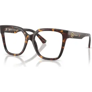 Burberry 53mm Square Optical Glasses - Brown