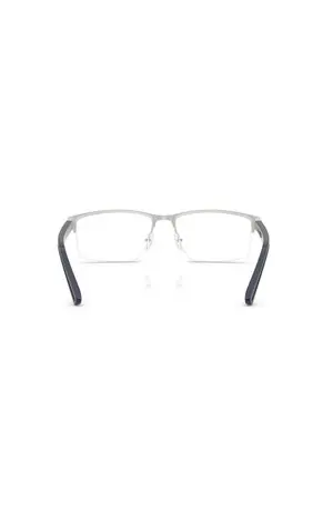 SCUDERIA FERRARI 58mm Rectangle Eyeglasses - Grey