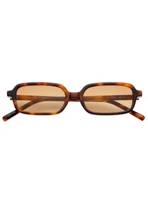 FREYRS EYEWEAR Rectangular Full Rim Sunglasses - Tortoise/brown