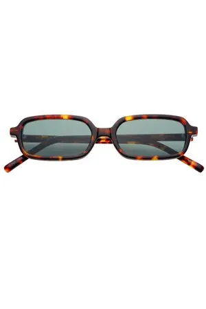 FREYRS EYEWEAR Rectangular Full Rim Sunglasses - Tortoise/g15