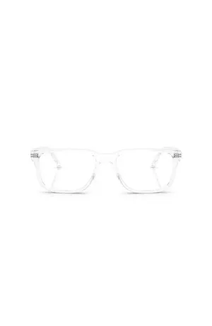 ARNETTE 56mm Rectangle Full Rim Eyeglasses - Transparent