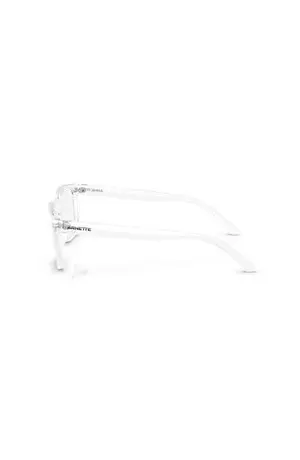 ARNETTE 56mm Rectangle Full Rim Eyeglasses - Transparent