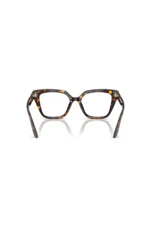 Emporio Armani 52mm Cat Eye Optical Glasses - Tortoise