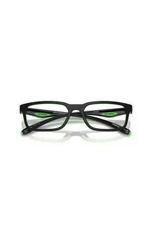 ARNETTE 55mm Rectangle Optical Glasses - Black