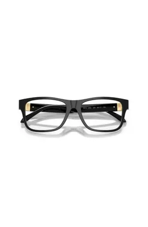 Versace 54mm Square Optical Glasses - Black